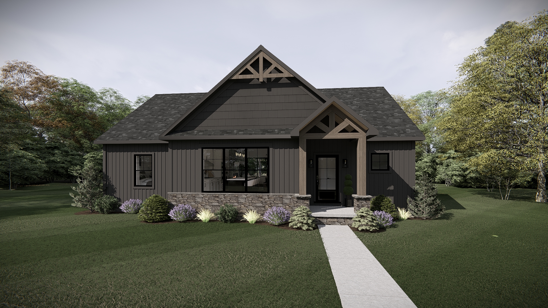 Lakeview | 3 Bedroom, 2.0 Bath House Plan - 1400 Sq Ft House Plans